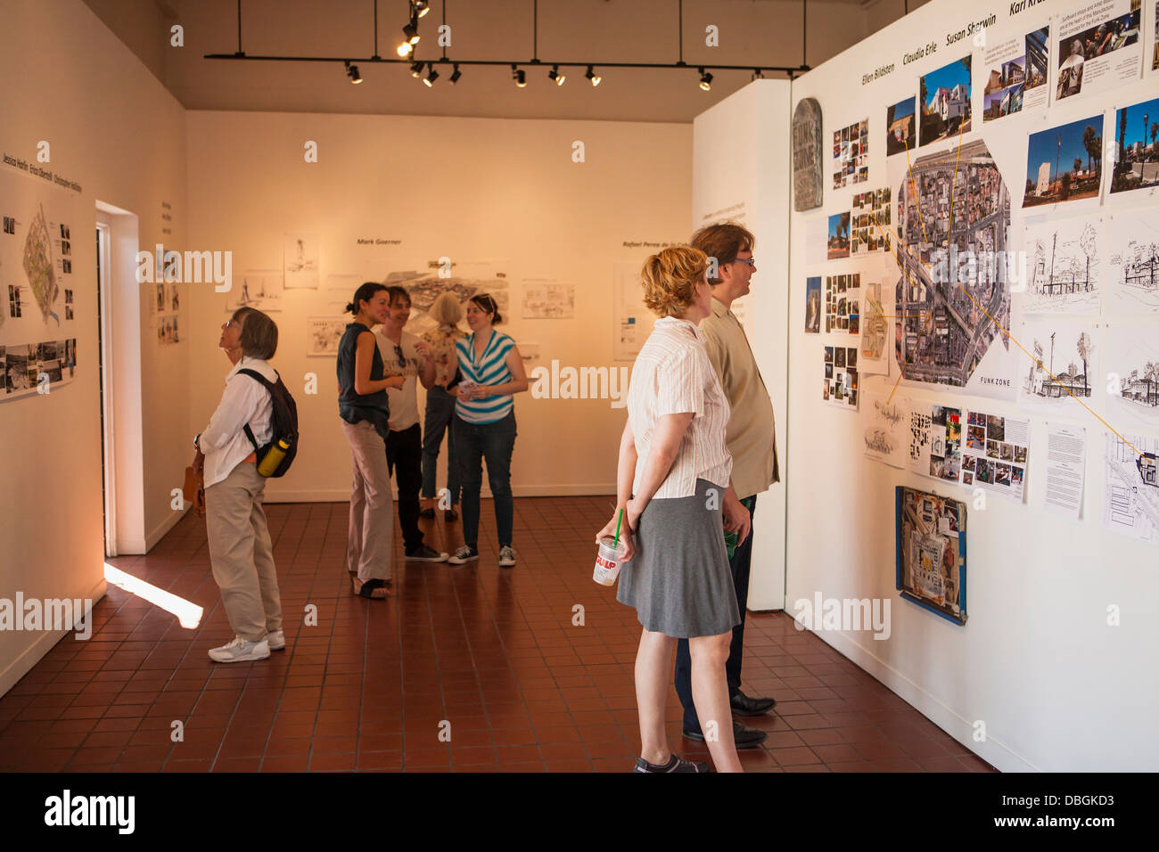 The Arts Fund Gallery, The Funk Zone, Santa Barbara, California, United ...
