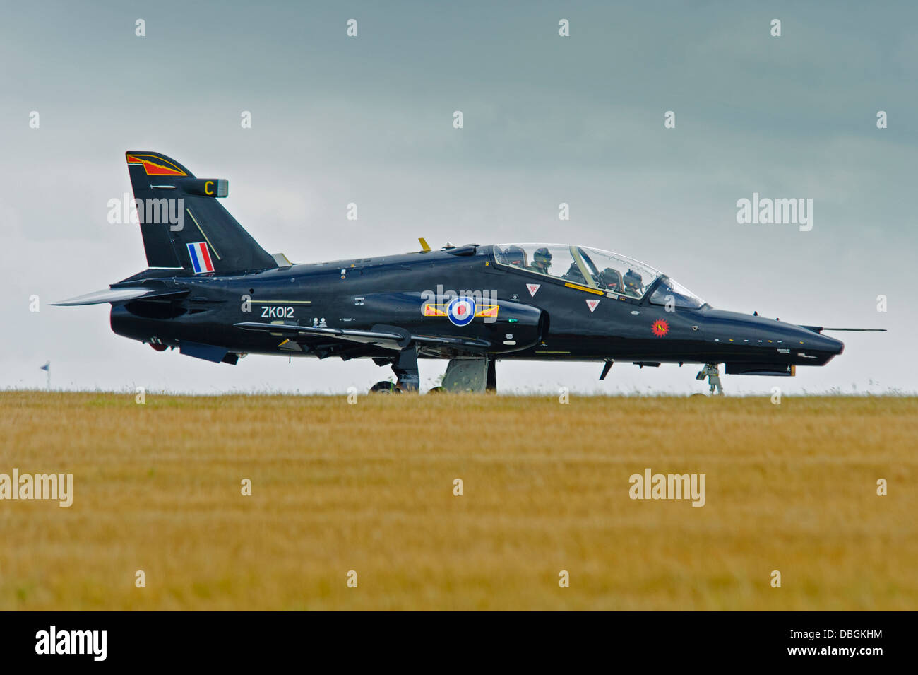 Hawk T2 ZK012 Raf Valley Anglesey North Wales Uk Stock Photo - Alamy