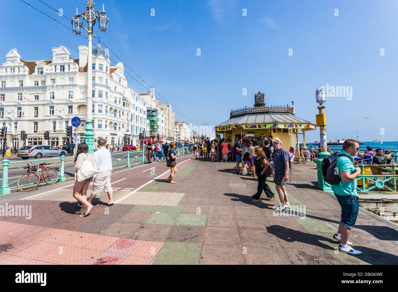 Brighton promenade, Brighton, England, UK Stock Photo - Alamy