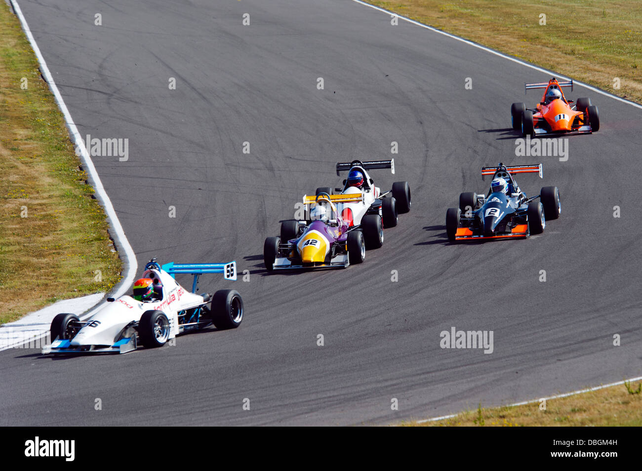 Jedi Ty Croes Anglesey Circuit race track Nirth Wales Uk Stock Photo ...