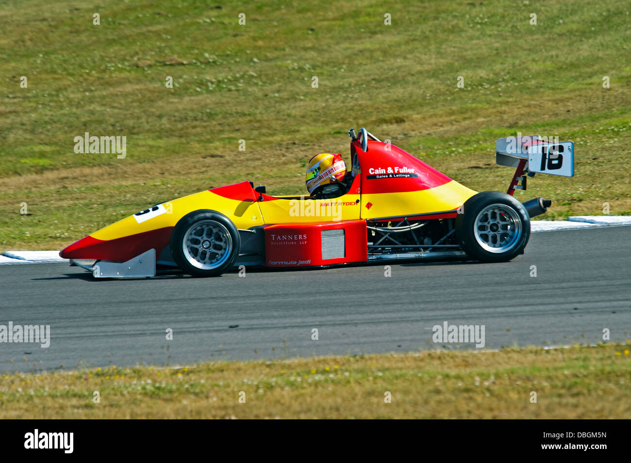 Jedi Ty Croes Anglesey Circuit race track North Wales Uk Stock Photo ...