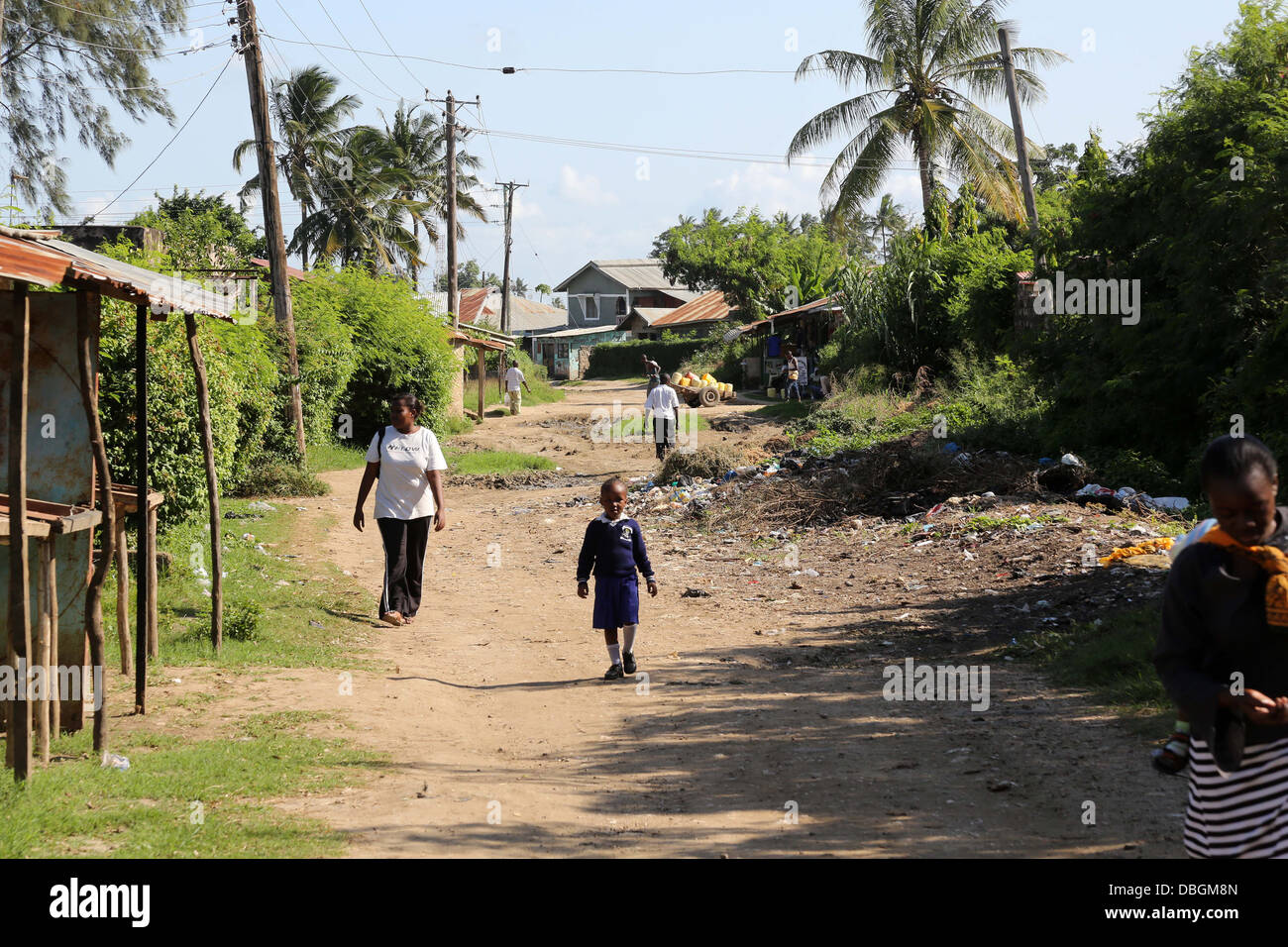 The Mtopanga District of Mombasa, Kenya Stock Photo - Alamy