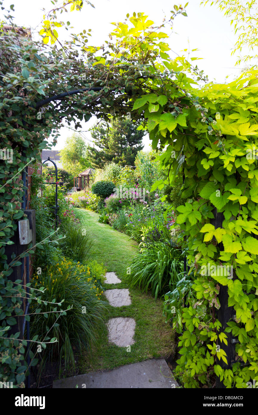 Typical english garden plants flowers hi-res stock photography and ...