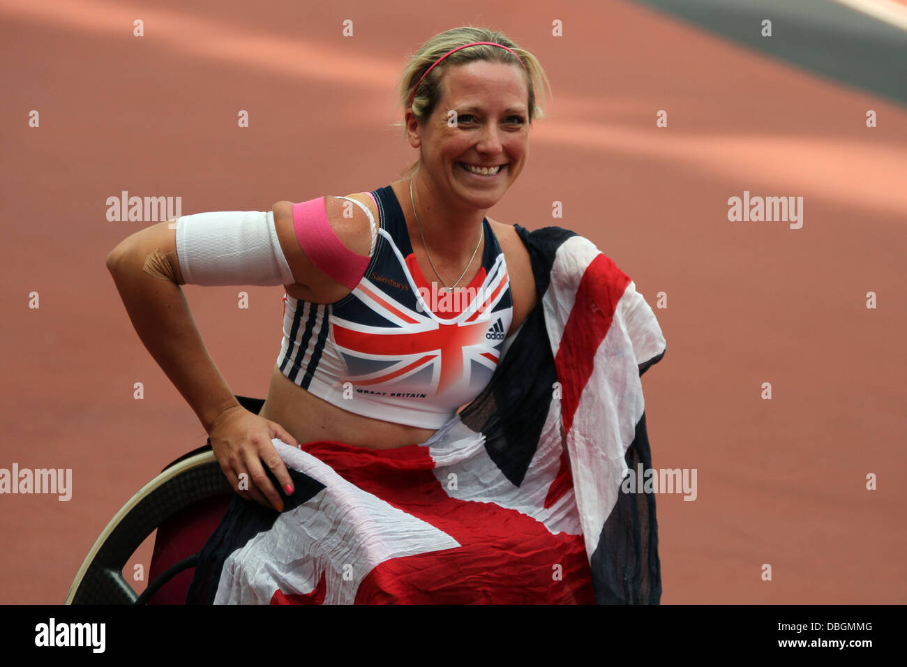 Melissa NICHOLLS GB after finishing 100m Women T33 T34 - Final at the ...