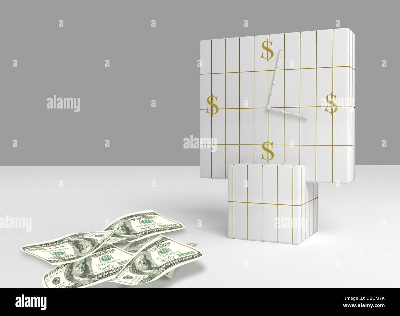 Near the clock dropping many Stock Photo - Alamy