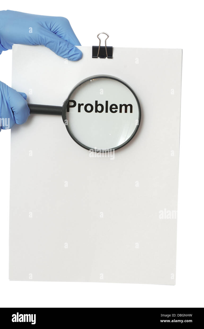 Office problem Cut Out Stock Images & Pictures - Alamy