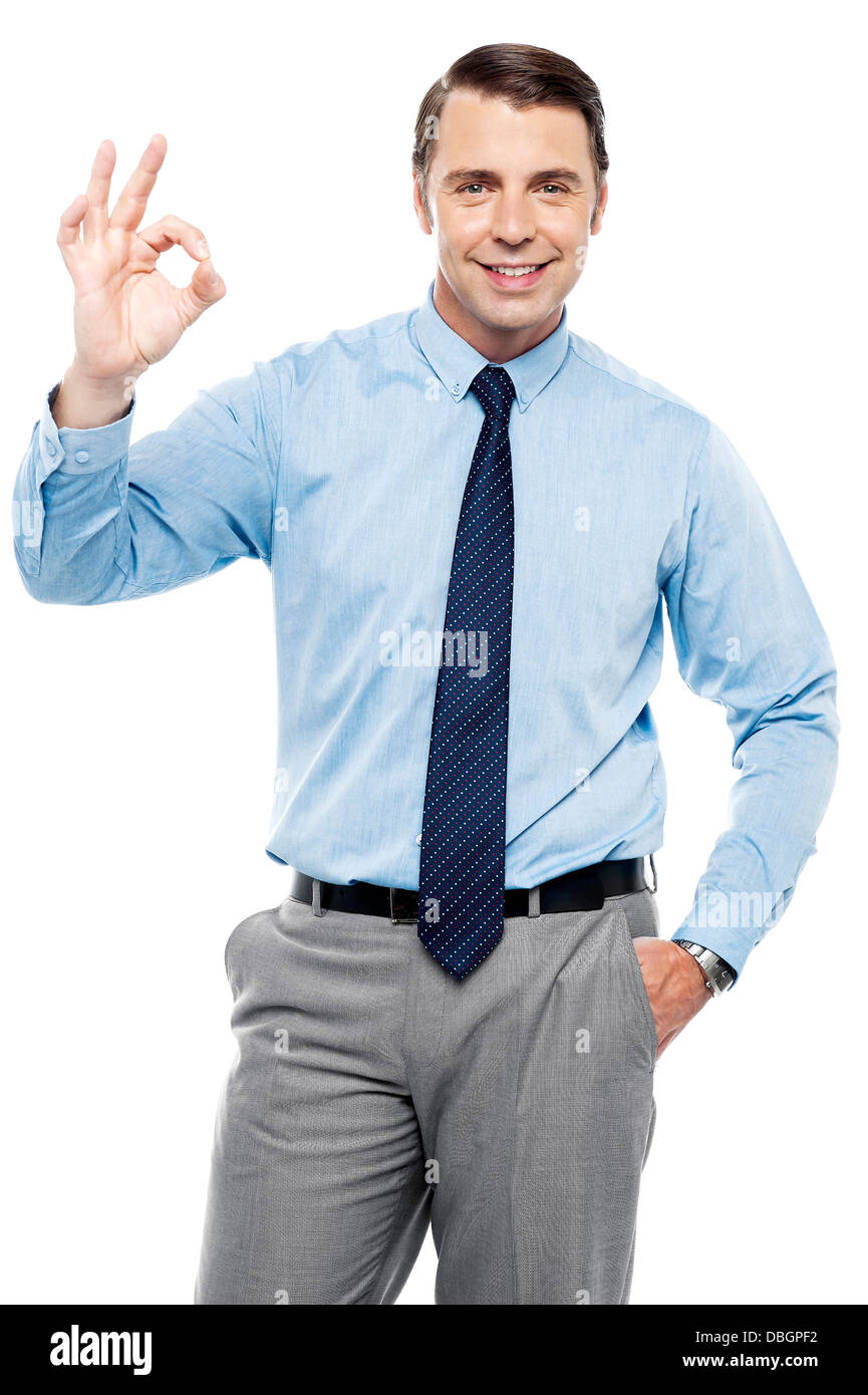 Subordinates gesturing hi-res stock photography and images - Alamy