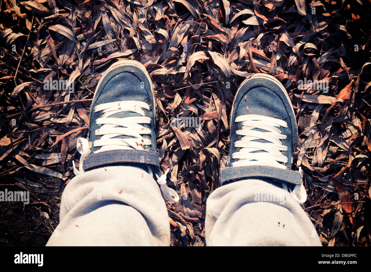 Jeans snickers hi-res stock photography and images - Alamy