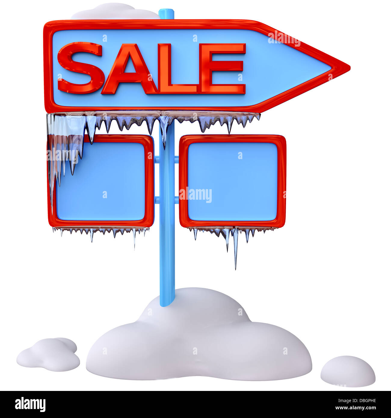 Melting sign Cut Out Stock Images & Pictures - Alamy
