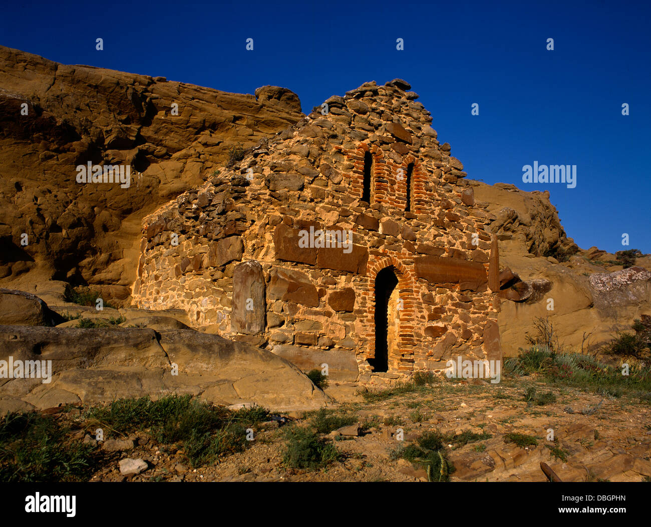 udabno monastery stone church lavra monastery david-gareja monasteries ...
