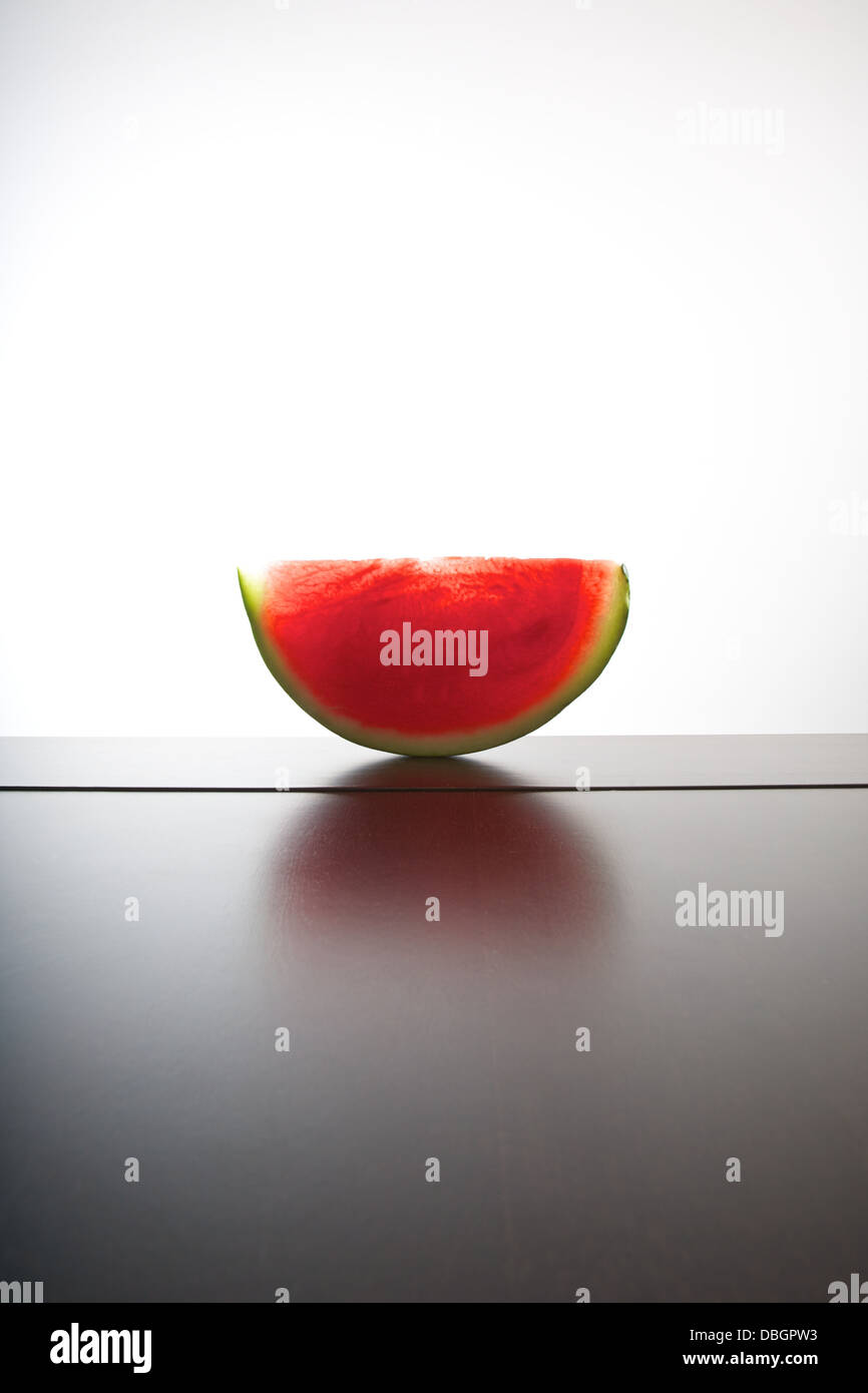 still life watermelon slice Stock Photo - Alamy