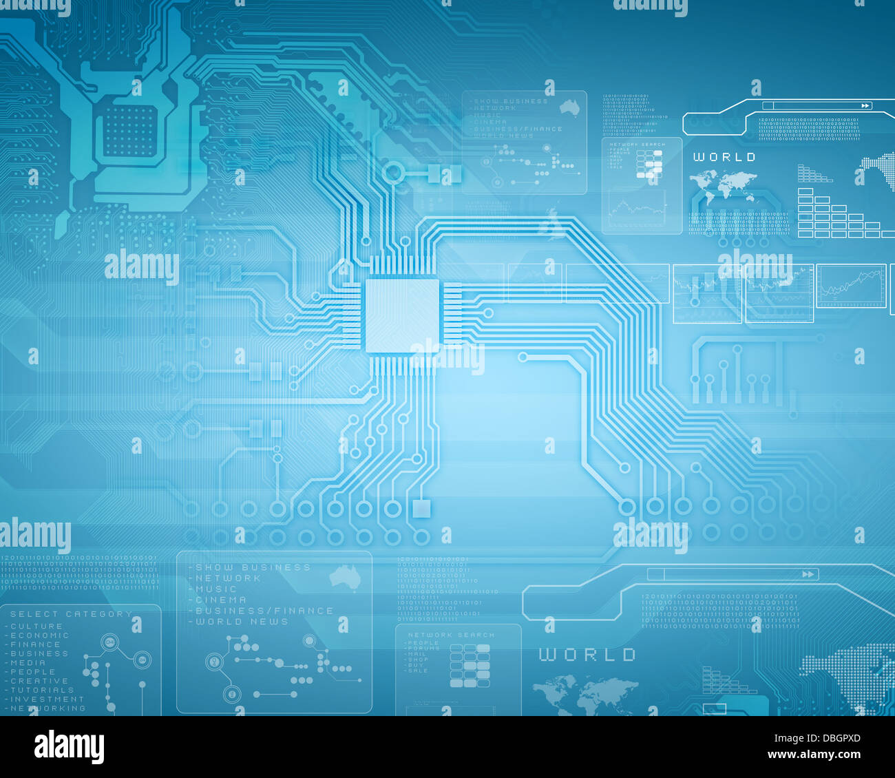 Electric scheme for design use Stock Photo - Alamy