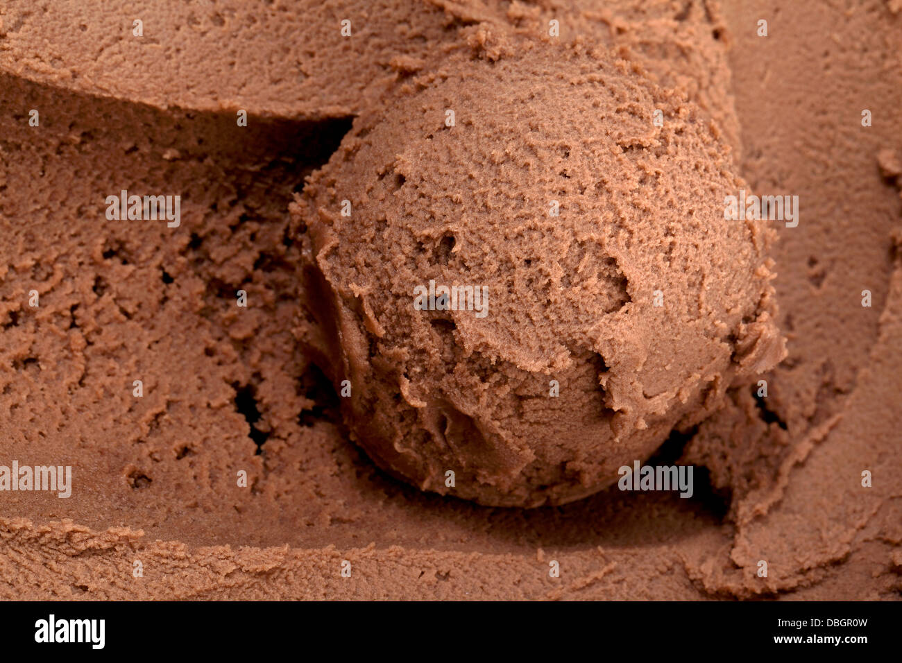 creamy chocolate ice cream Stock Photo - Alamy