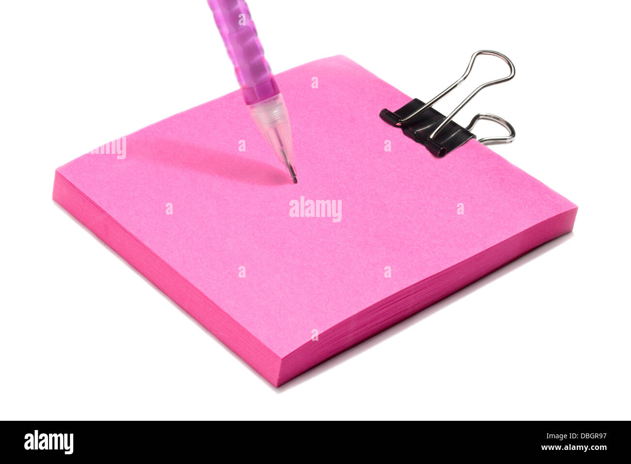 Pink post it notes hi-res stock photography and images - Alamy