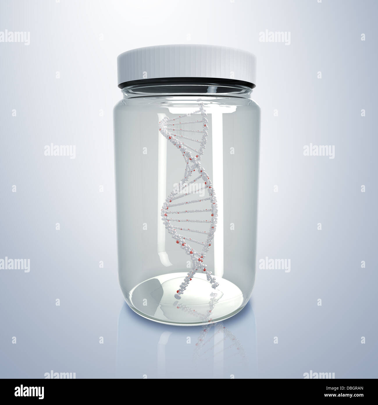 Dna strand microscope hi-res stock photography and images - Alamy