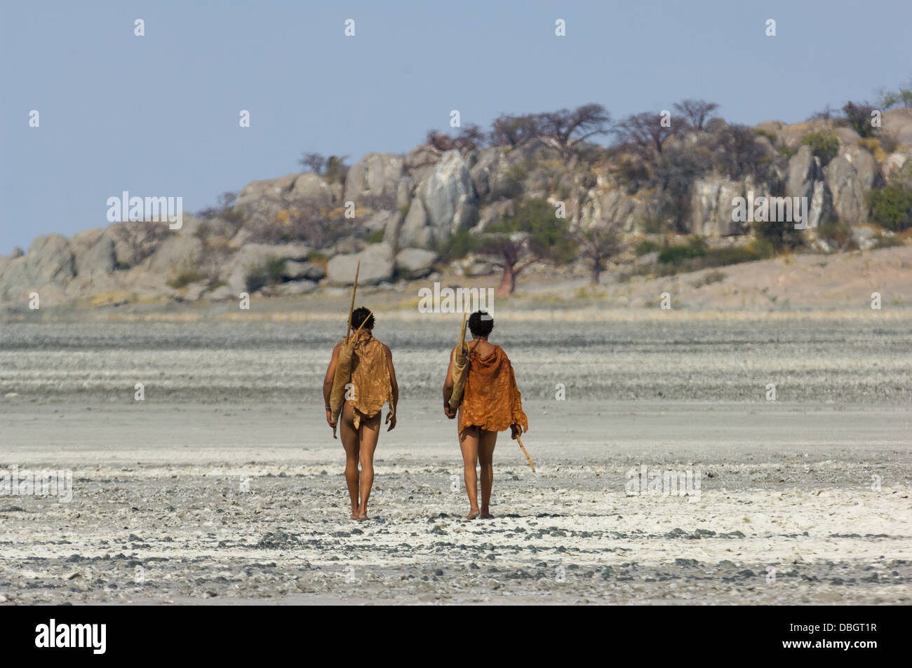 Barefoot bushman hi-res stock photography and images - Alamy