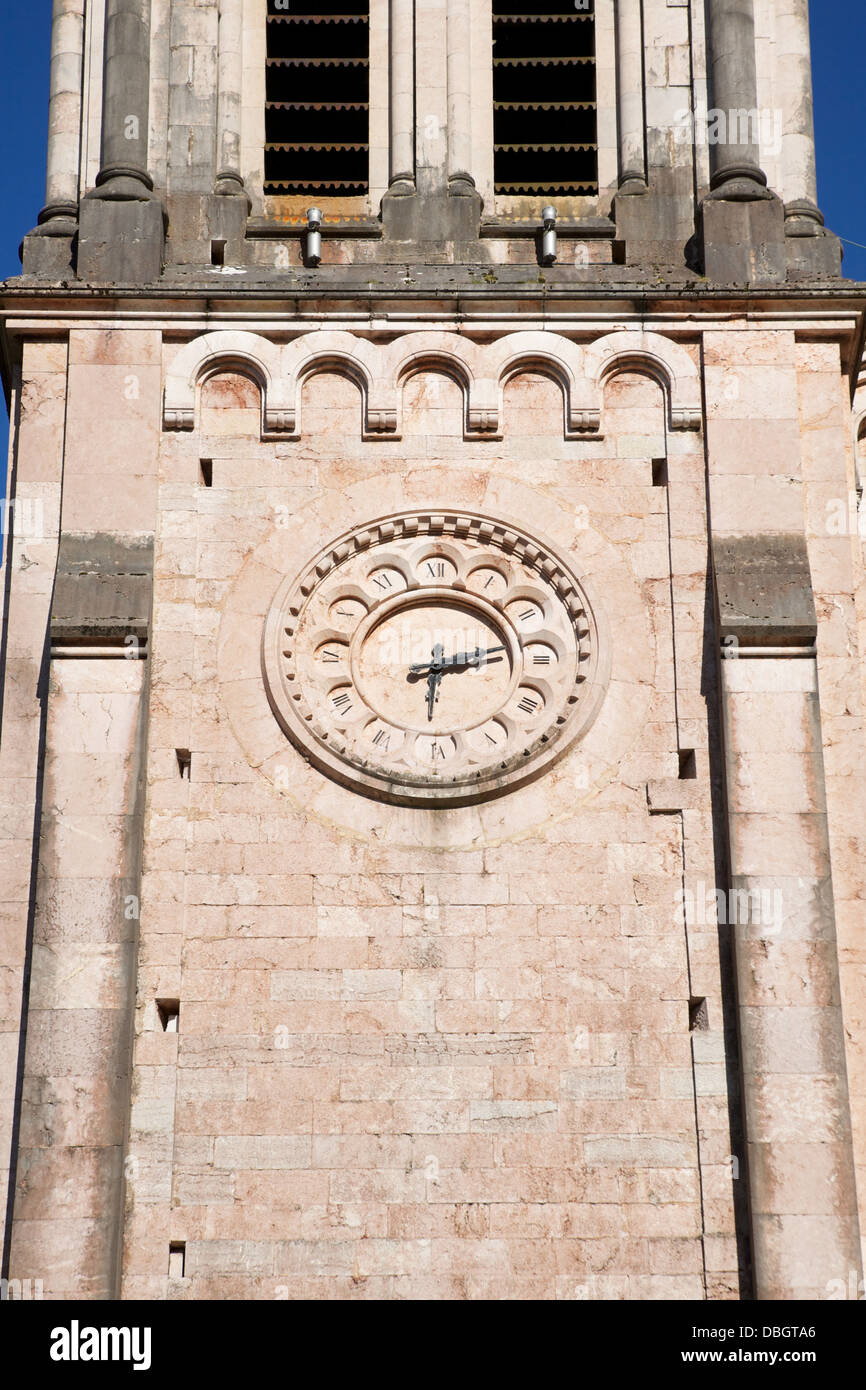 ancient clock in belfry Stock Photo - Alamy