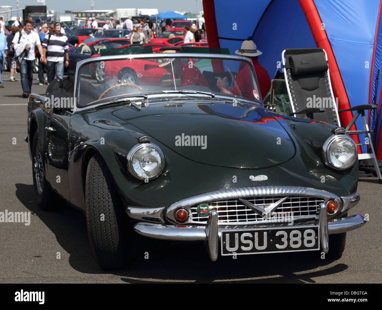 Classic Daimler sports car Stock Photo - Alamy