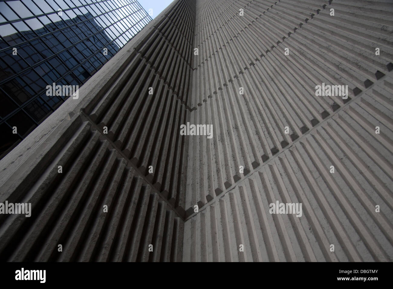 Building relief at a Derelict Building in South West London Stock Photo ...