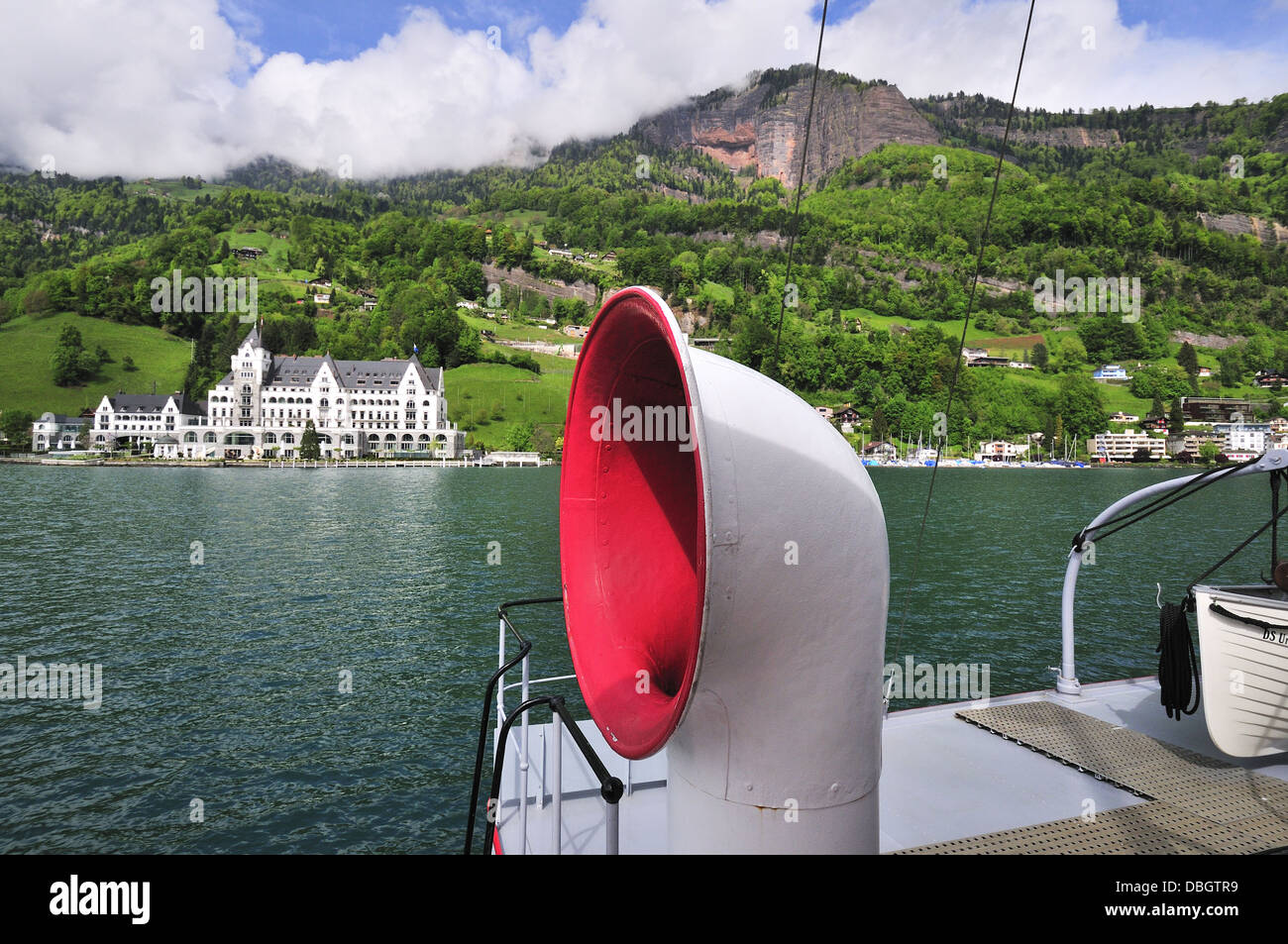 Steam ship gallia cruising on lake lucerne hi-res stock photography and ...