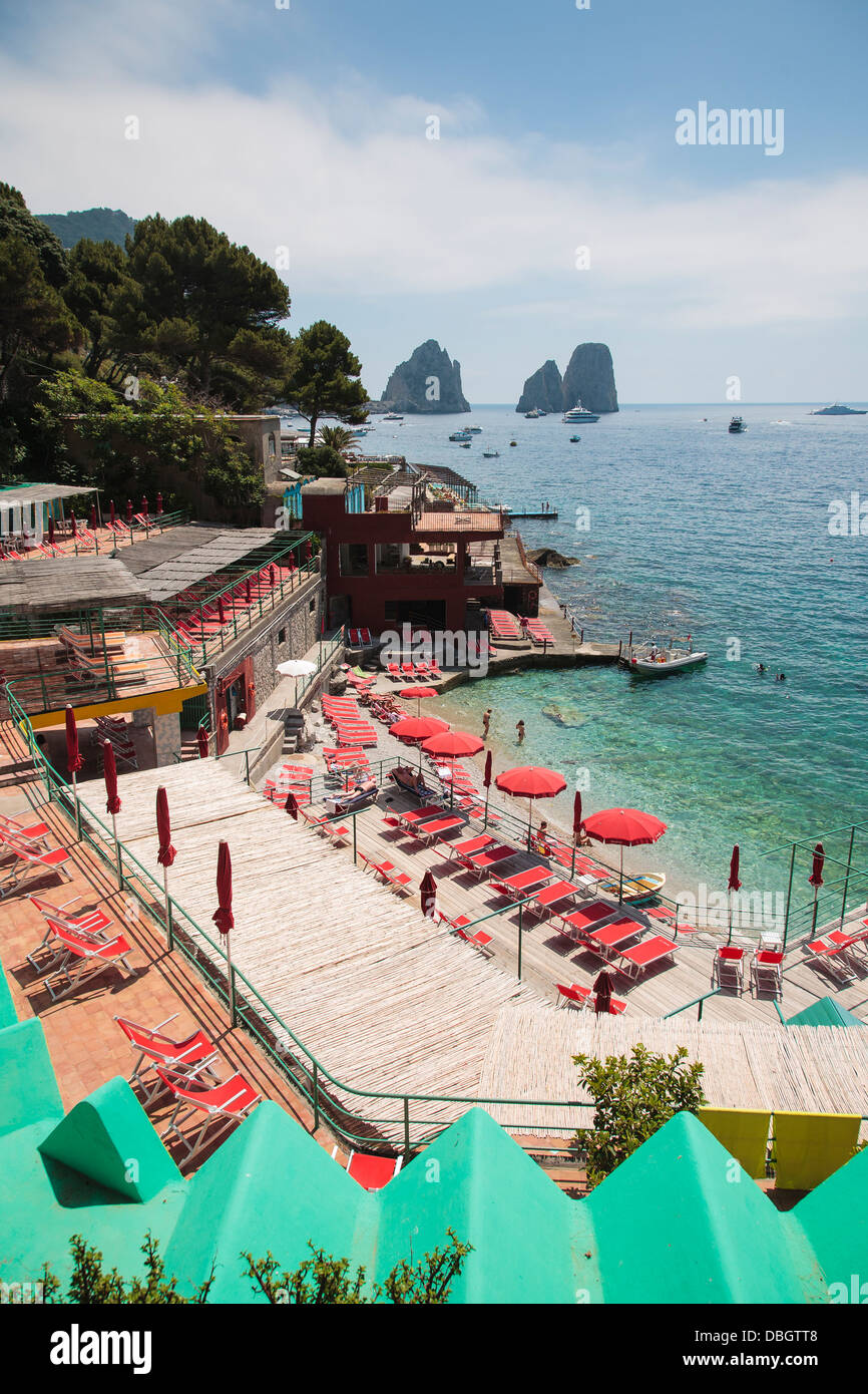 Capri island style hi-res stock photography and images - Alamy