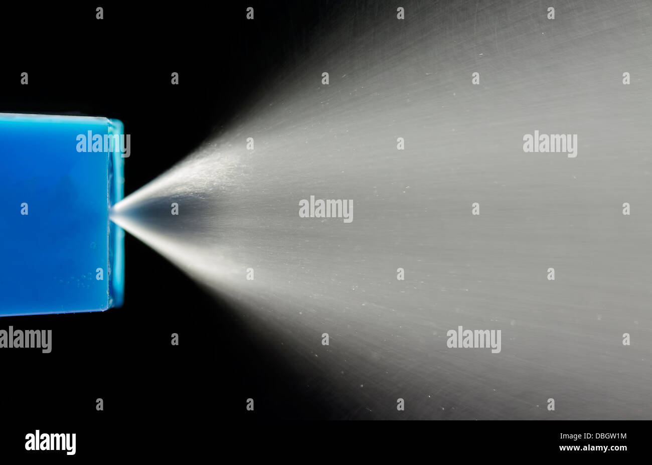 Water squirting from water spray bottle Stock Photo - Alamy