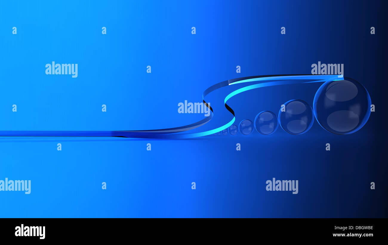 Abstract glass curve hi-res stock photography and images - Alamy
