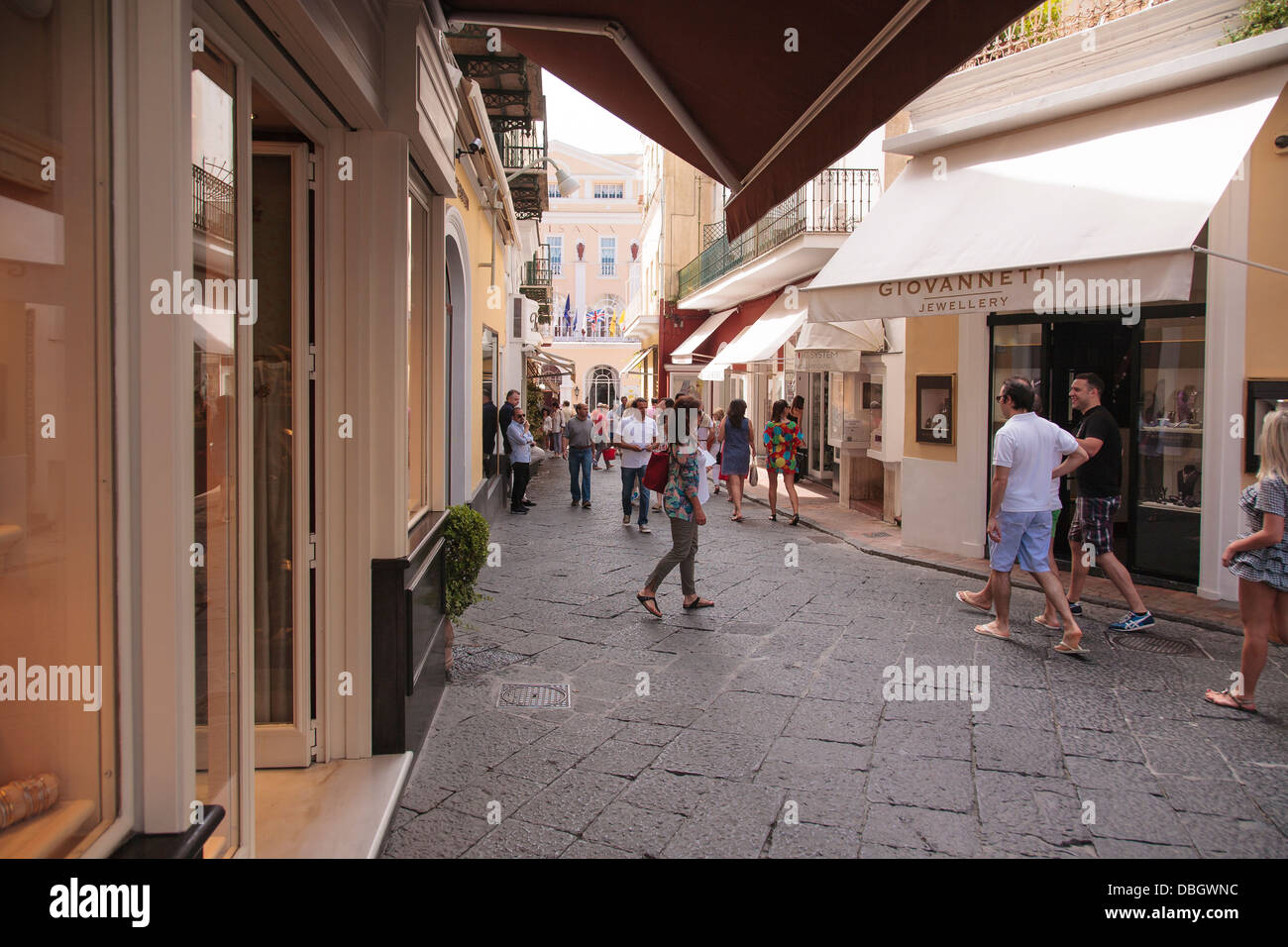 Capri italy shop shopping hi-res stock photography and images - Alamy
