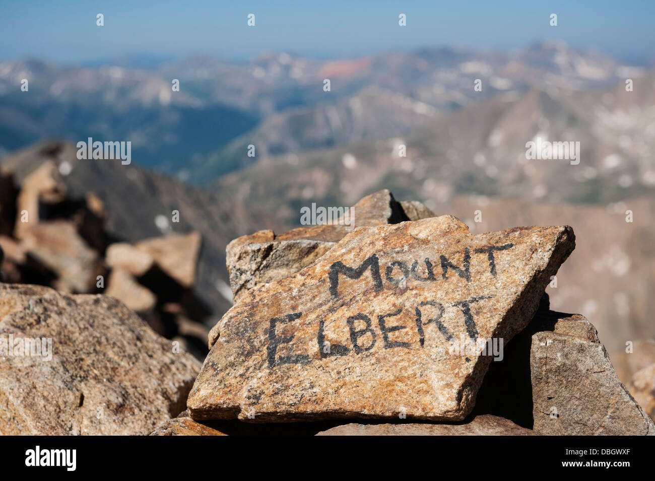 Mount Elbert And Mount Massive