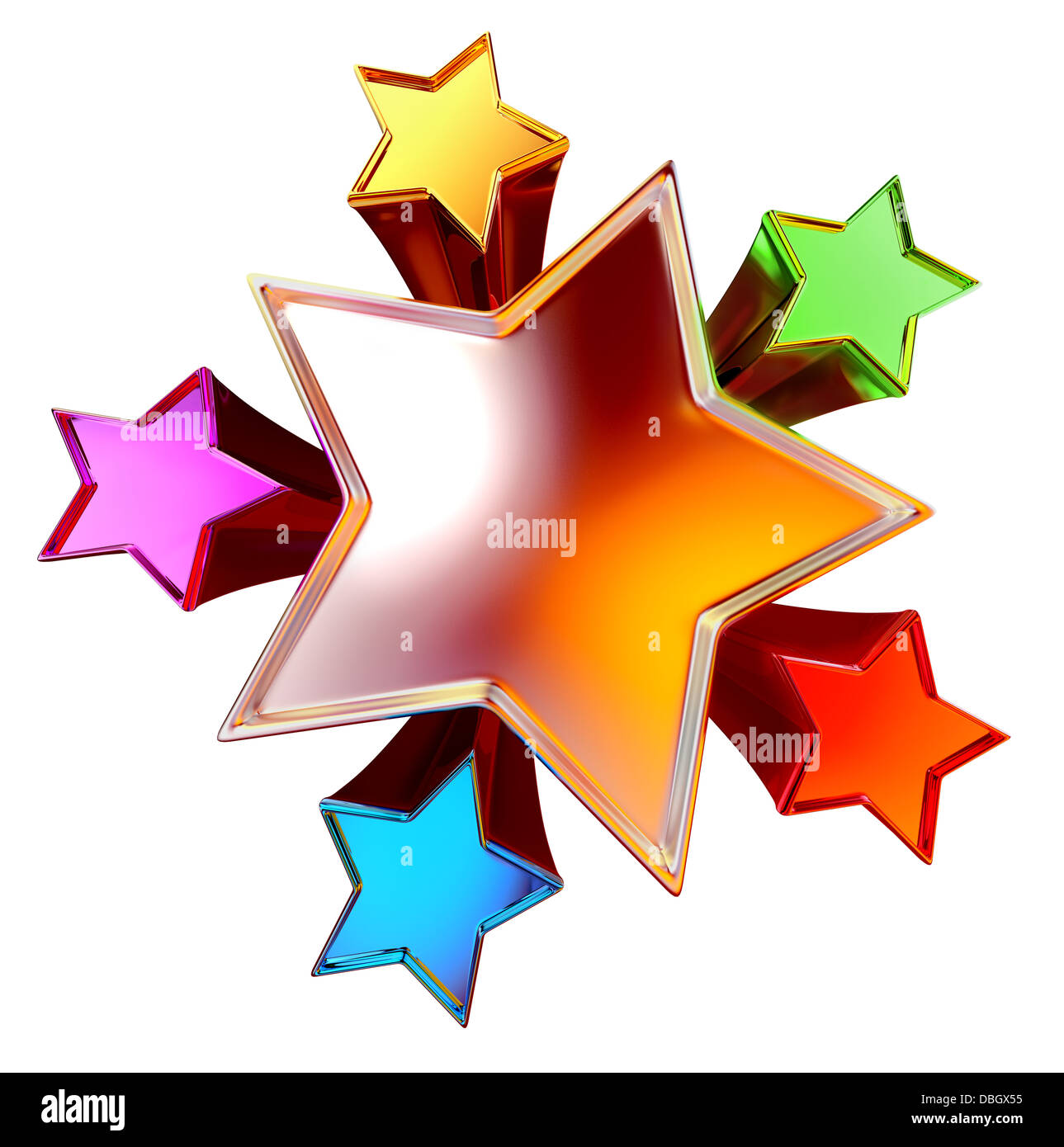 top view of shining stars in the motion Stock Photo - Alamy