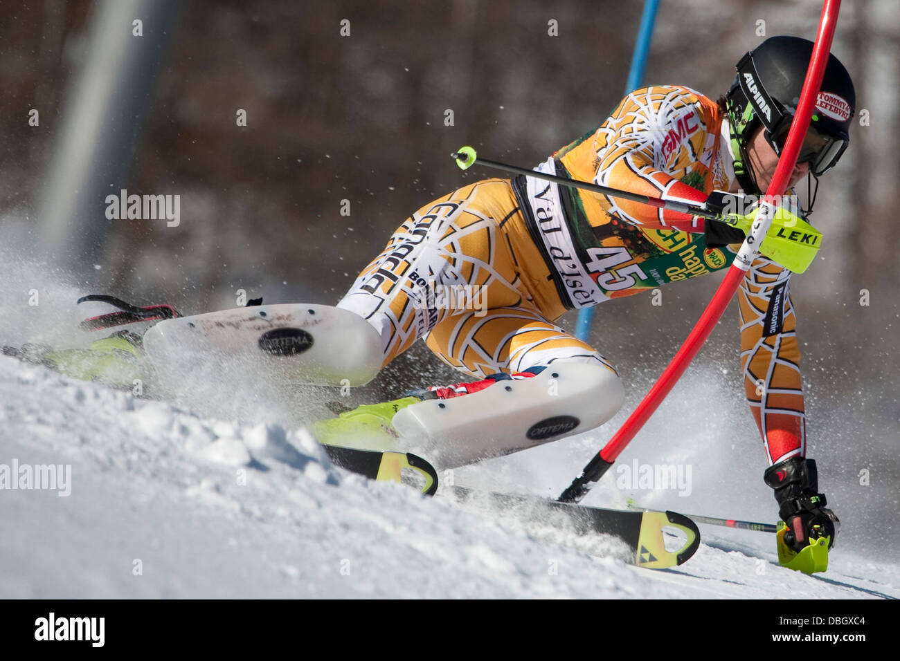 Winter Sport Alpine Ski Racing Val D'Isere France Stock Photo - Alamy