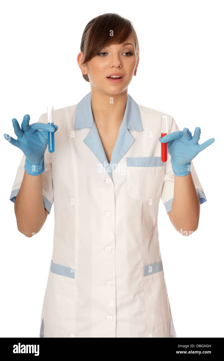 doctor working in the laboratory Stock Photo - Alamy