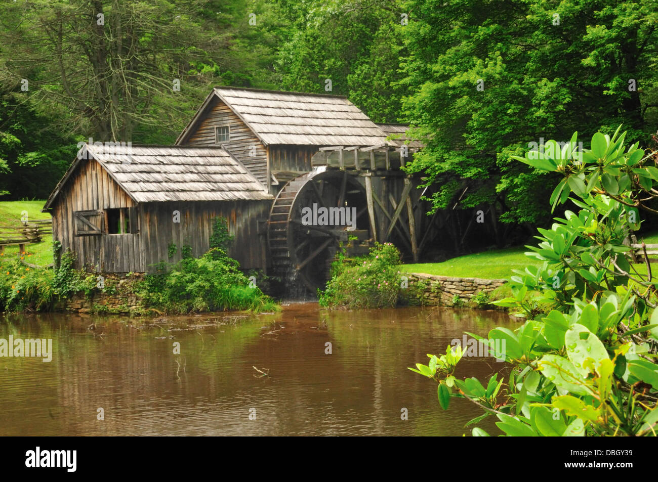 Mabry mill on blue ridge hi-res stock photography and images - Alamy