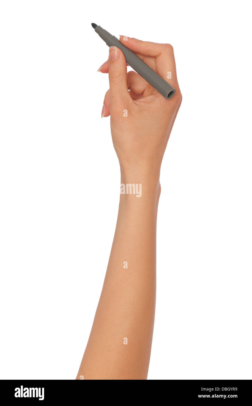 Drawing pen arm hi-res stock photography and images - Alamy