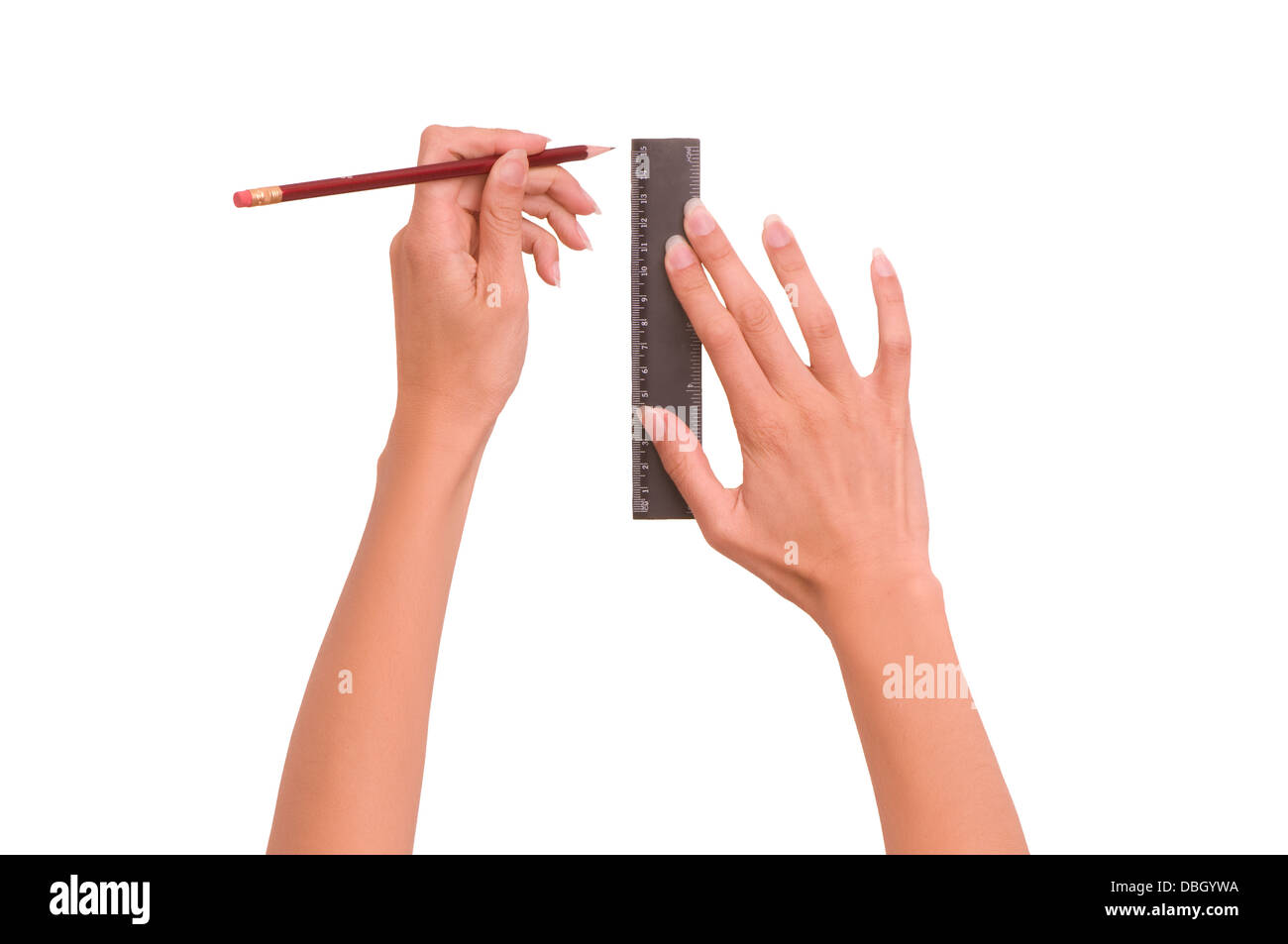 Draft measurement Cut Out Stock Images & Pictures - Alamy