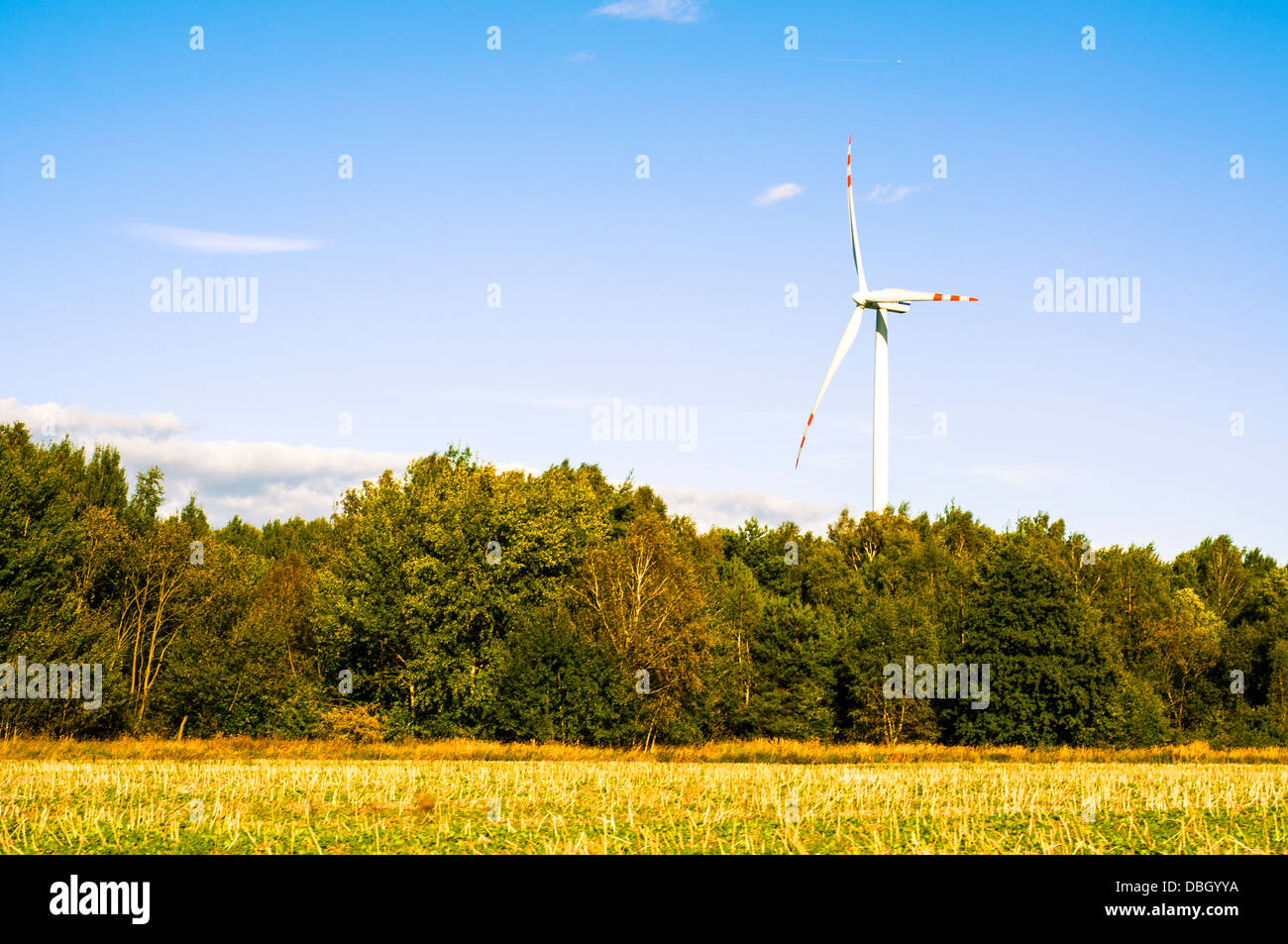 An image of windturbine on sunny day Stock Photo - Alamy
