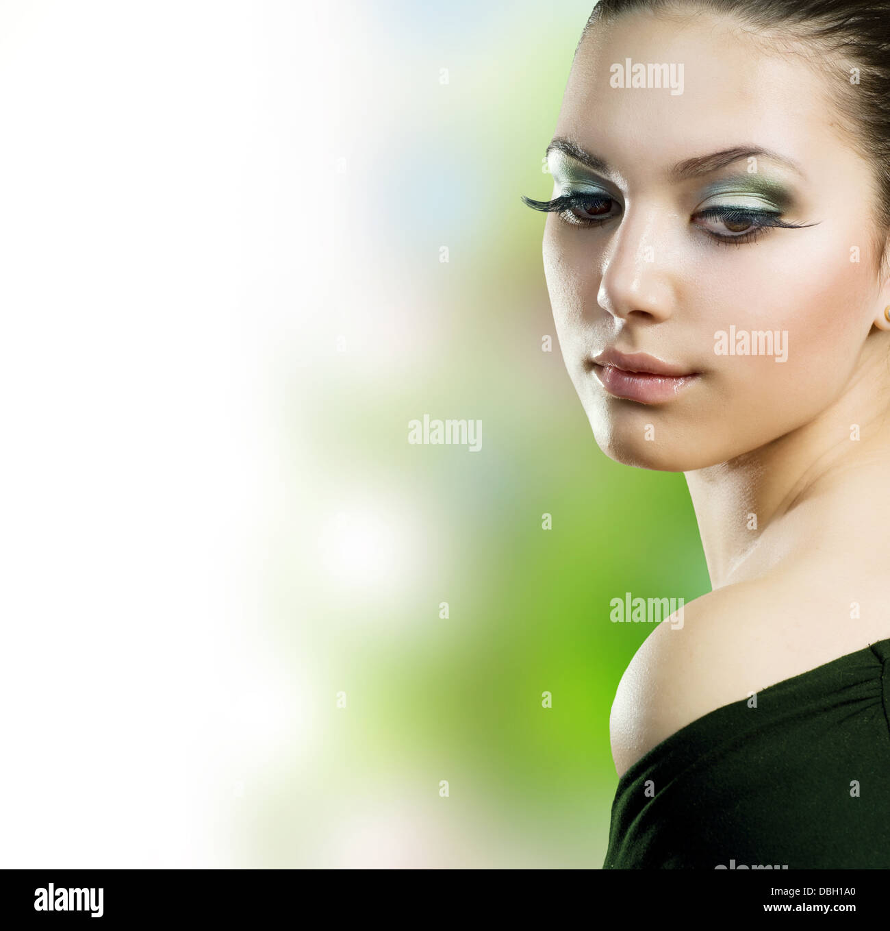 Natural Beauty portrait Stock Photo - Alamy