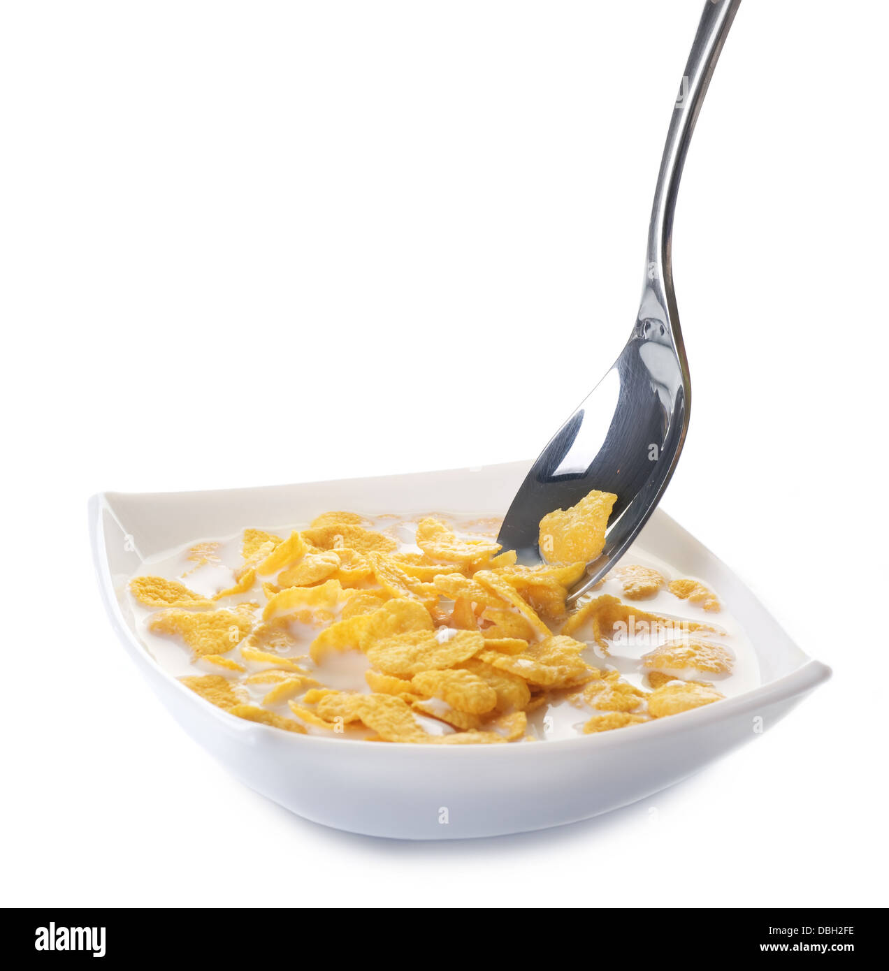 Healthy Breakfast. Cornflakes Stock Photo - Alamy