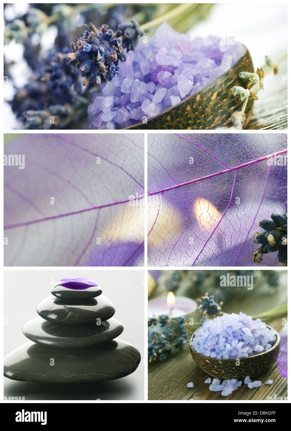Beautiful Spa Collage Stock Photo - Alamy