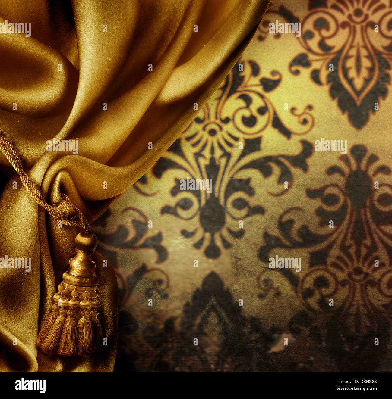 Bronze curtain hi-res stock photography and images - Alamy
