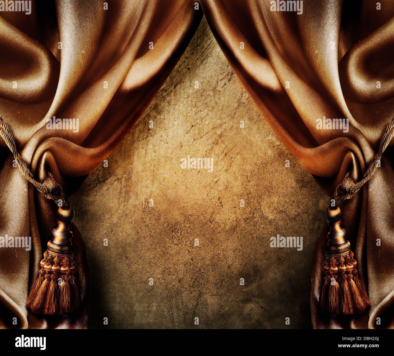 Bronze curtain hi-res stock photography and images - Alamy
