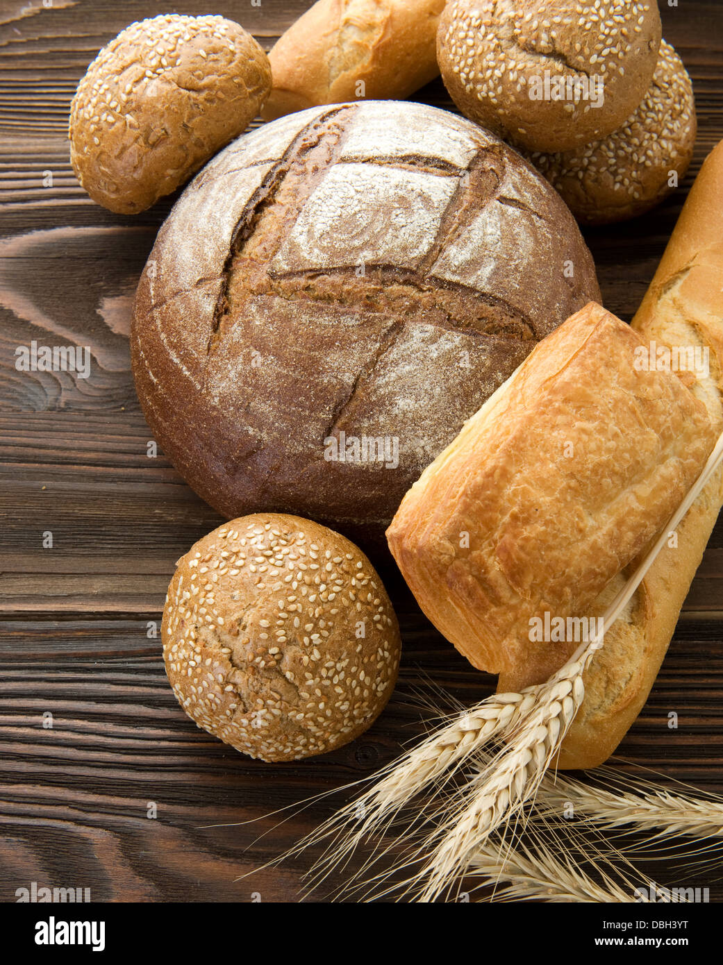 Bakery Bread Border Stock Photo - Alamy