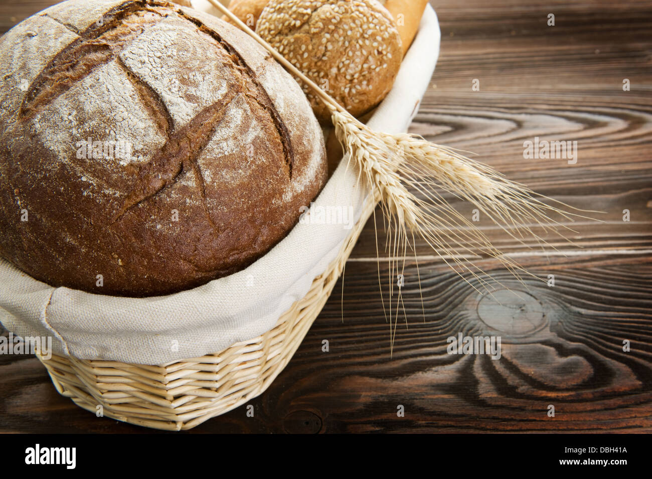Bread border hi-res stock photography and images - Alamy