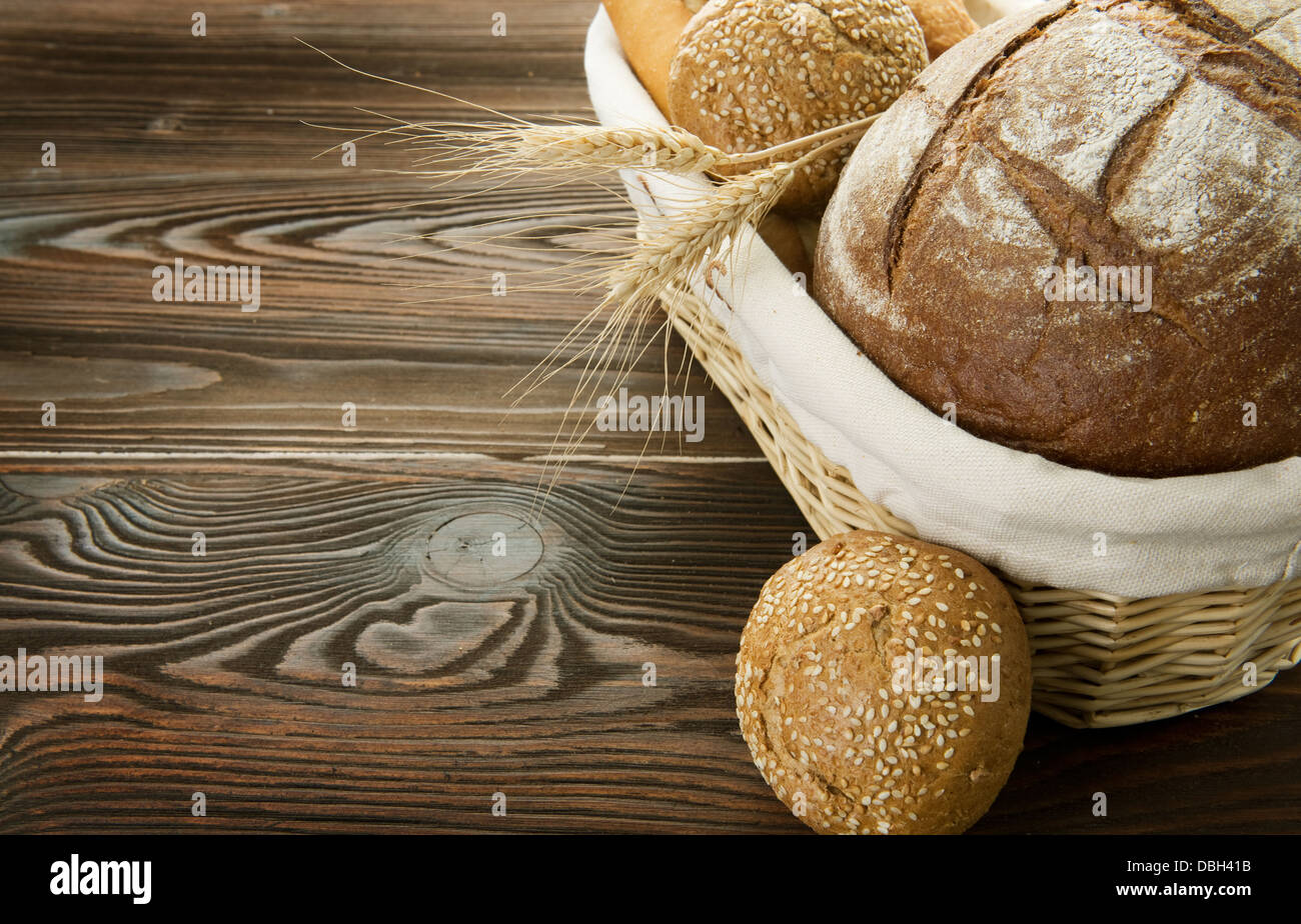 Bread border hi-res stock photography and images - Alamy
