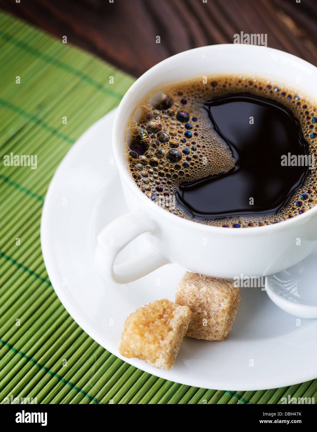 Beautiful Hot Coffee Stock Photo - Alamy
