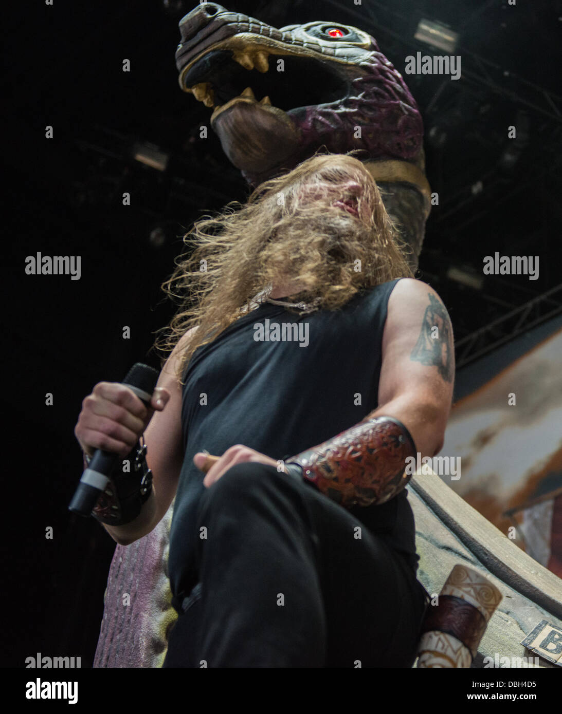 Viking death metal hi-res stock photography and images - Alamy