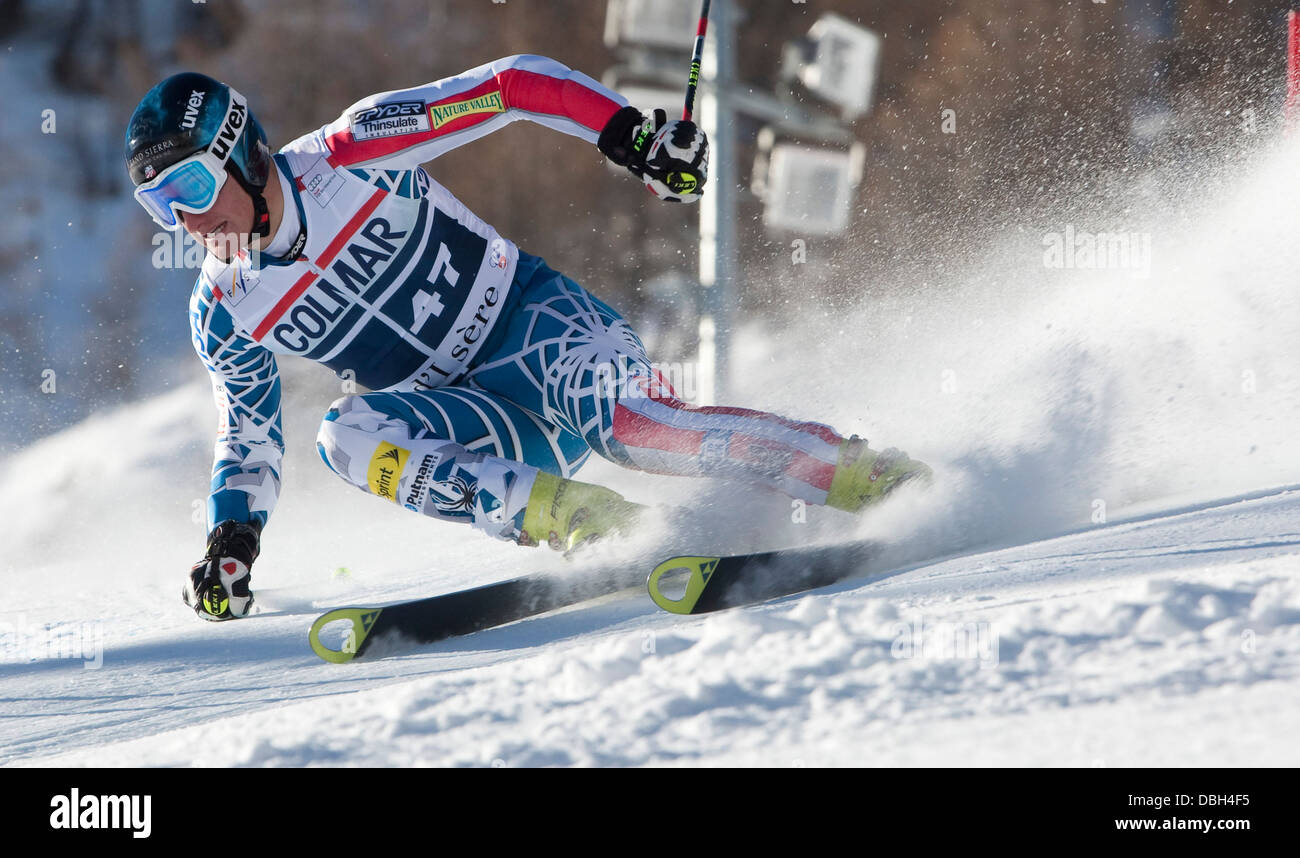 Winter Sport Alpine Ski Racing Val D'Isere France Stock Photo - Alamy