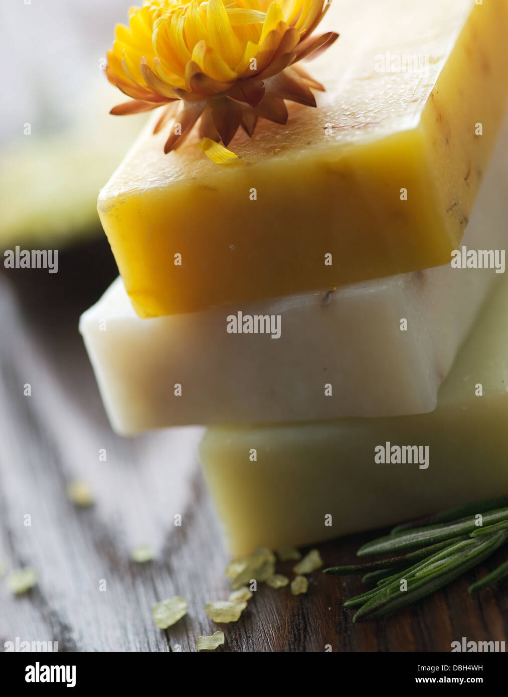 Spa. Natural Soap Stock Photo - Alamy