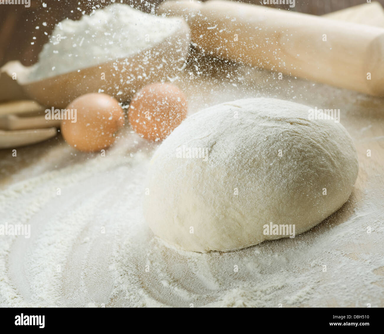 Process Of Bread Cooking Stock Photo - Alamy