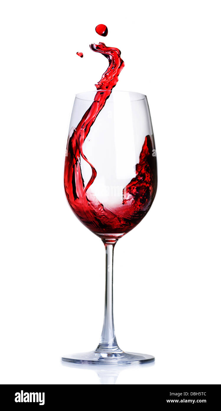 Red Wine Abstract Splashing Stock Photo - Alamy